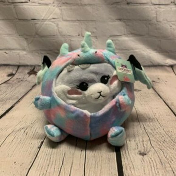 Justice | Toys | New Justice Undercover Squishable Plush In Disquise 7 Amber Hamster In Dragon ...